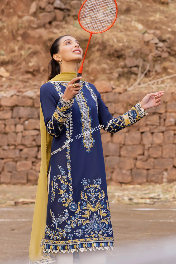 Zaha Lawn By Khadija Shah 2024 | ZL24-11A