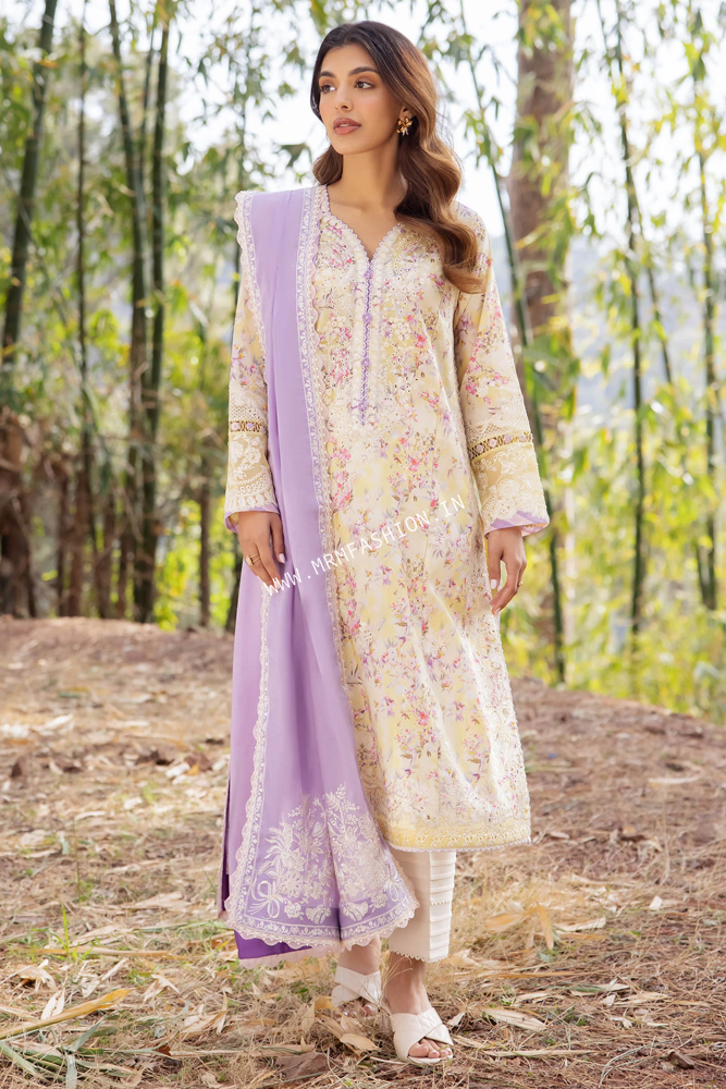 Zaha Lawn By Khadija Shah 2024 | ZL24-13A