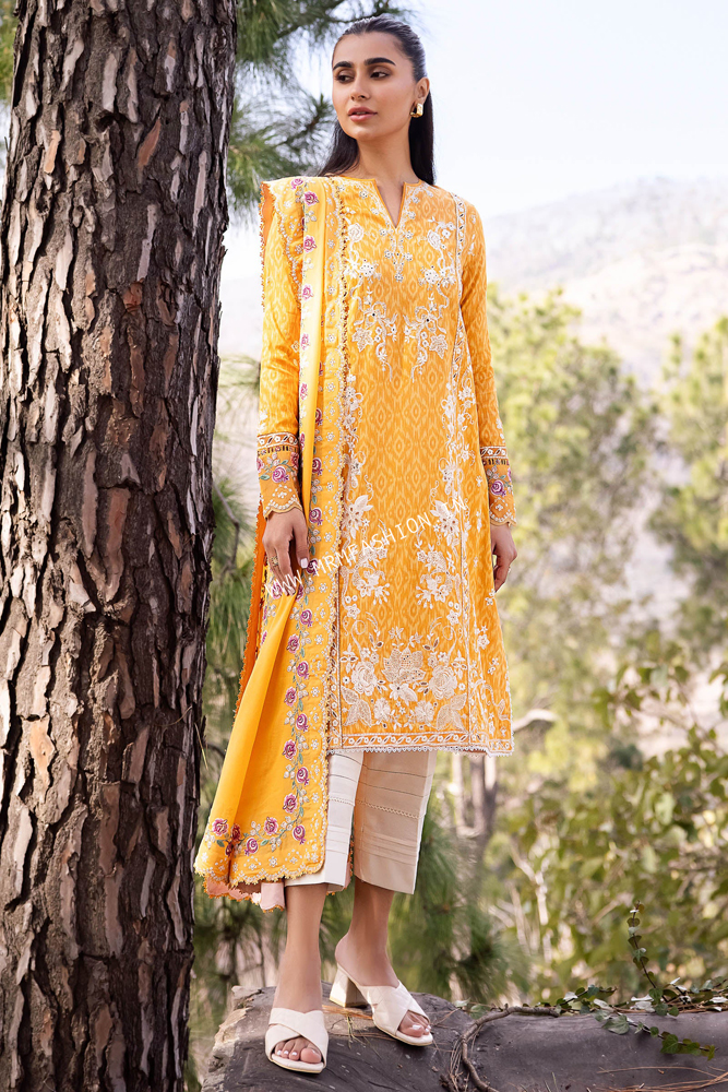 Zaha Lawn By Khadija Shah 2024 | ZL24-15A